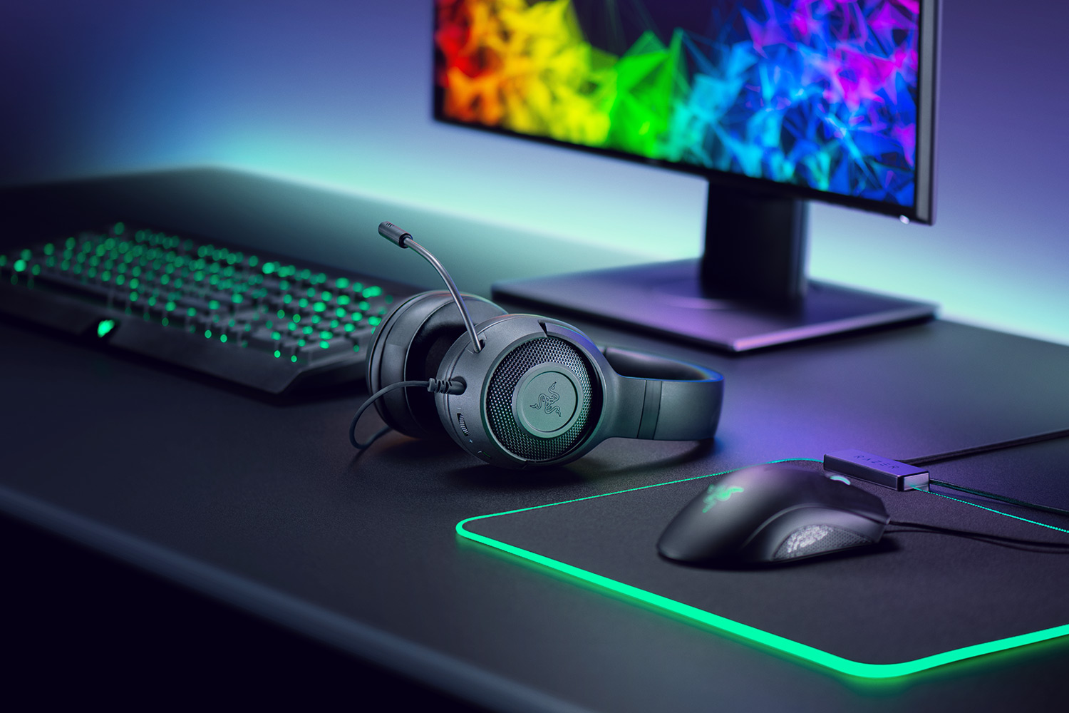 Игровые наушники Razer Kraken X USB – Купить в Москве в магазине ...
