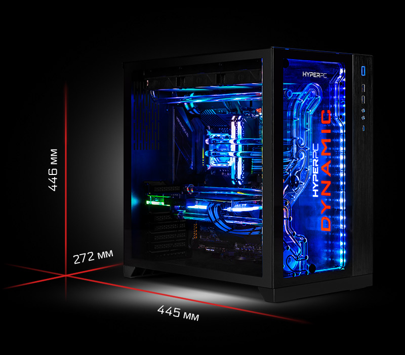 HYPERPC DYNAMIC - полноценная рабочая станция 24/7 для реализации ваших работ и фантазии ...