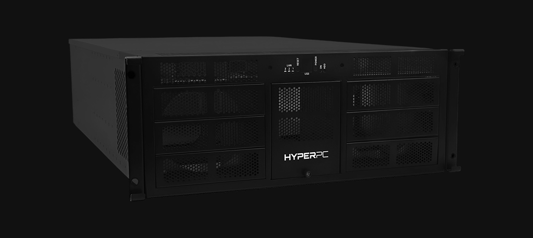 Эффективность и охлаждение. HYPERPC G7 PRO RACK HYDRO.